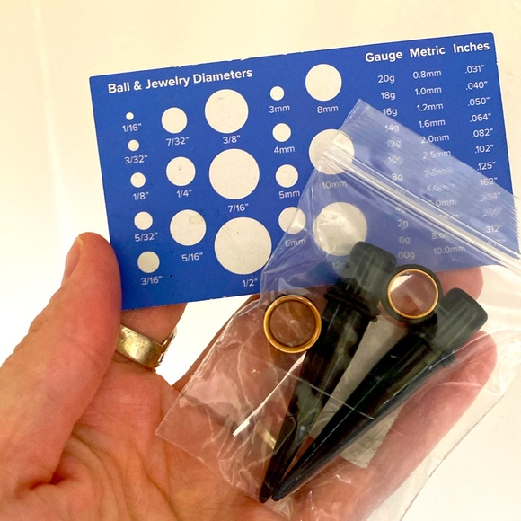 Morbid Metals | Jewelry | New In Package 0 Gauges 00 Plugs 00 Tapers ...